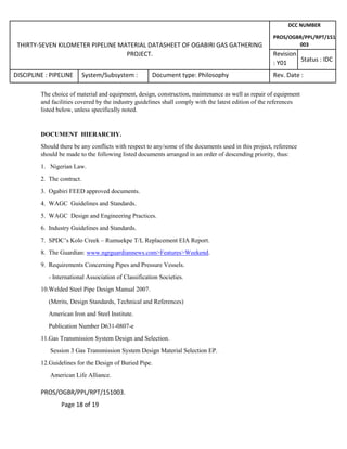 Pipeline Design Philosophy | PDF