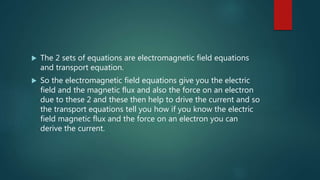 Electromagnetic Field Equations | PPT