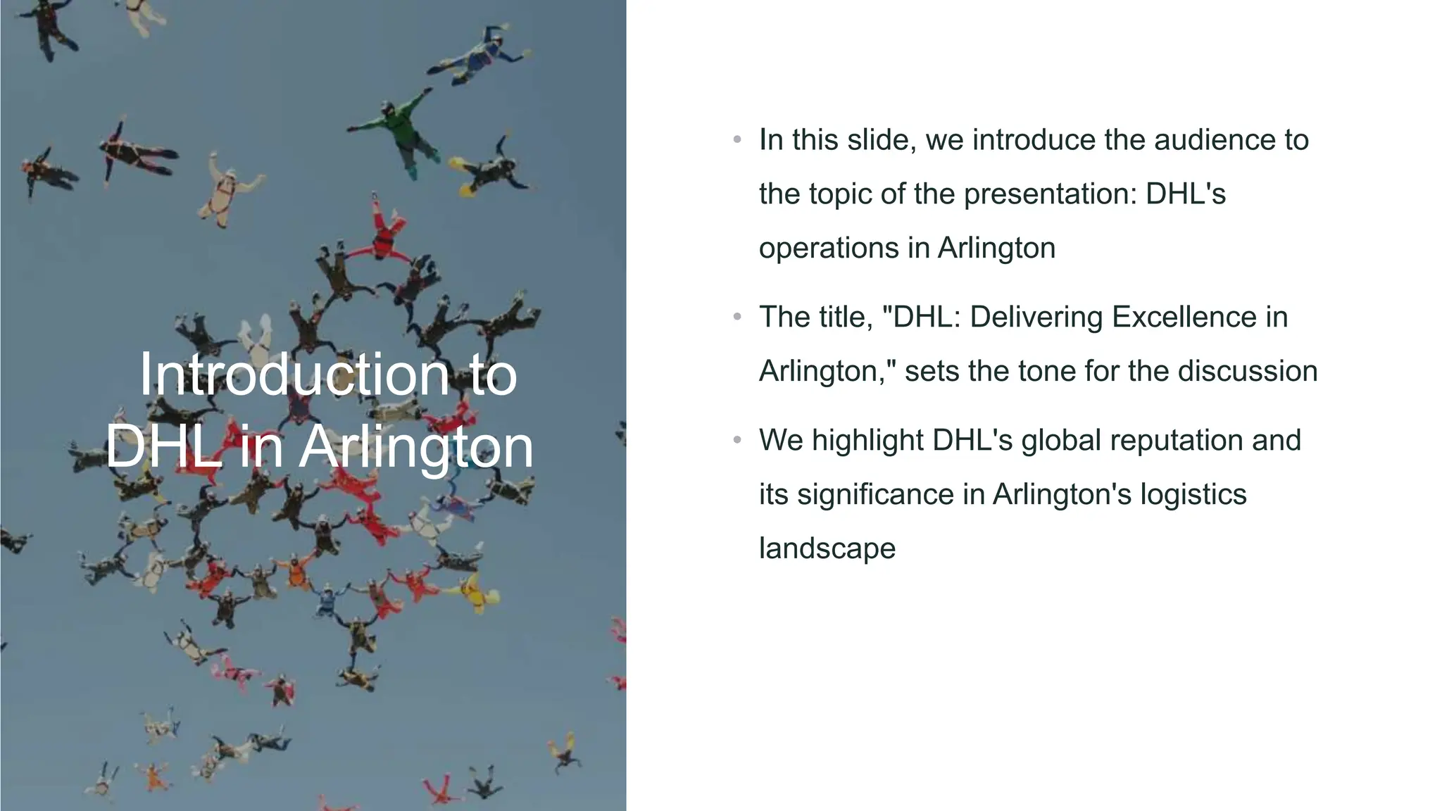 DHL in Arlington power point presentation | PPT