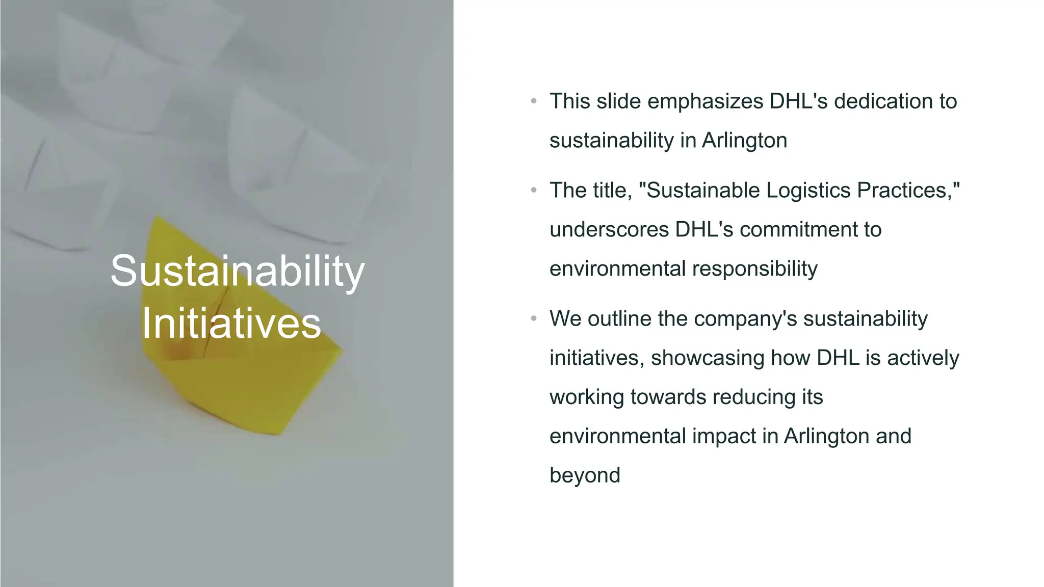 DHL in Arlington power point presentation | PPT