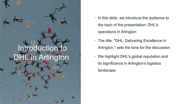 DHL in Arlington power point presentation | PPT