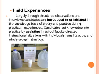 Field experience orientation | PPTX