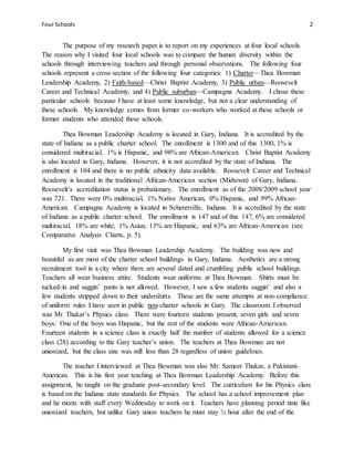 Field experience paper | PDF