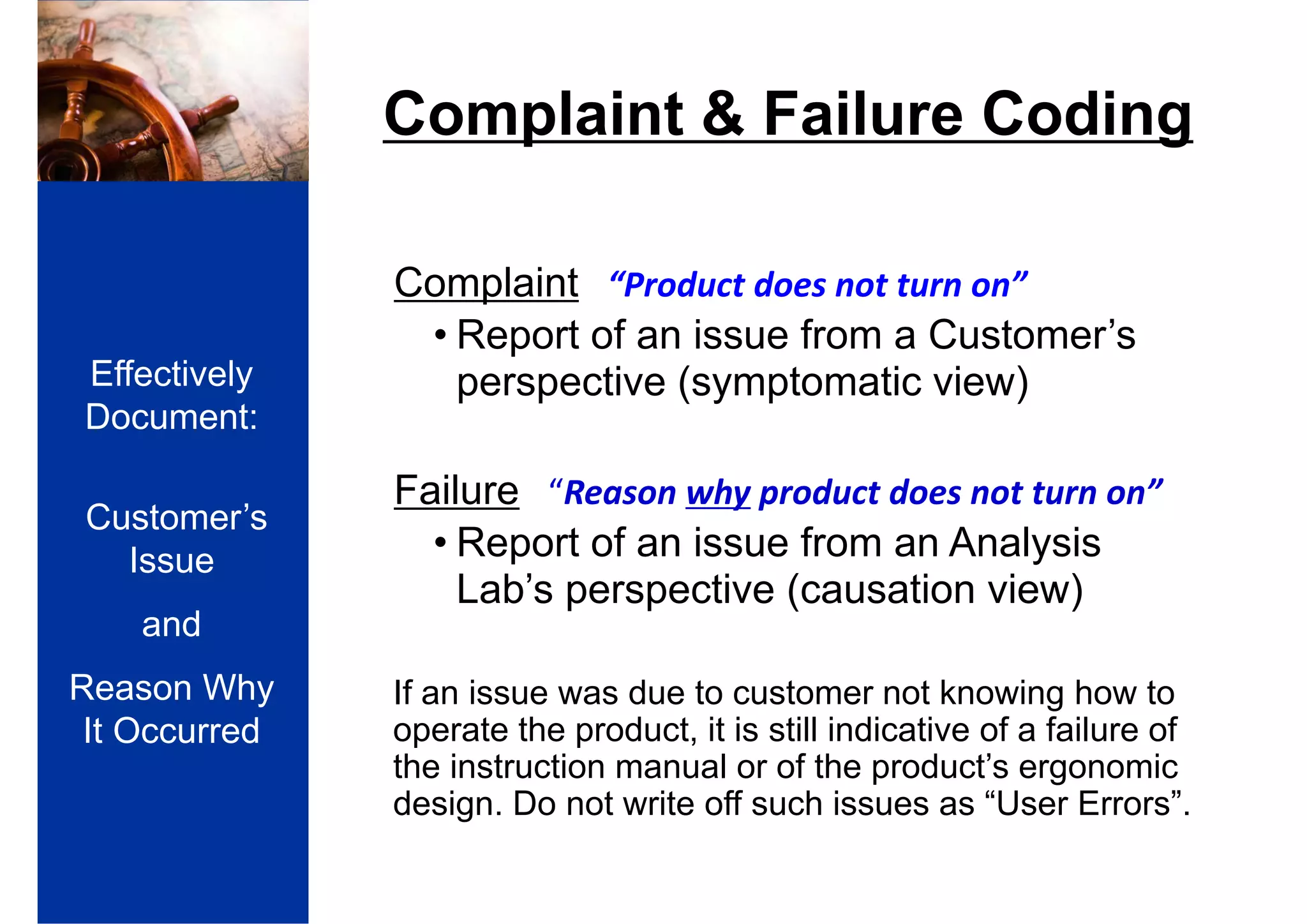 Field failure analysis using root cause pattern diagrams | PDF