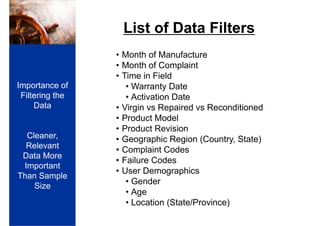 Field failure analysis using root cause pattern diagrams | PDF