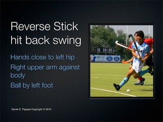 Field hockey play book reverse stick hit | PPT