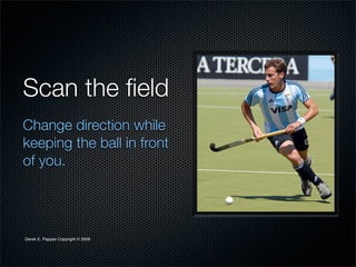 Field hockey playbook dribbling | PPT