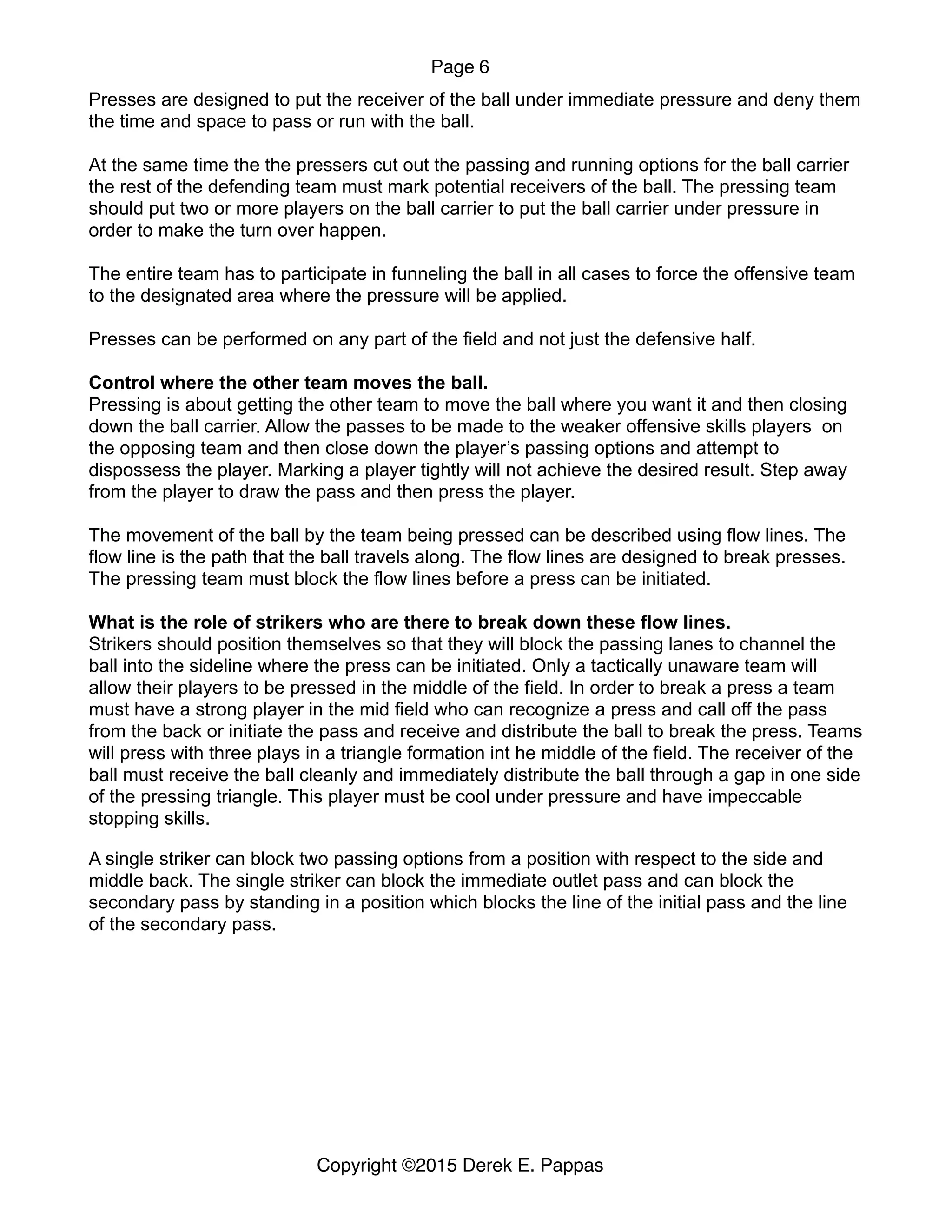 Field hockey pressing | PDF