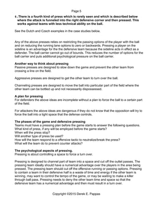 Field hockey pressing | PDF