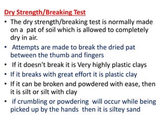 Field identification tests | PPTX