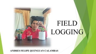 FIELD LOGGING.pptx Proceso de siembra de tres plantas. | PPTX