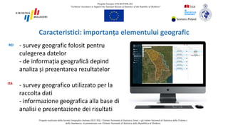 FieldMapStat: apps per la raccolta di dati statistici georeferenziati in Moldova | PPT