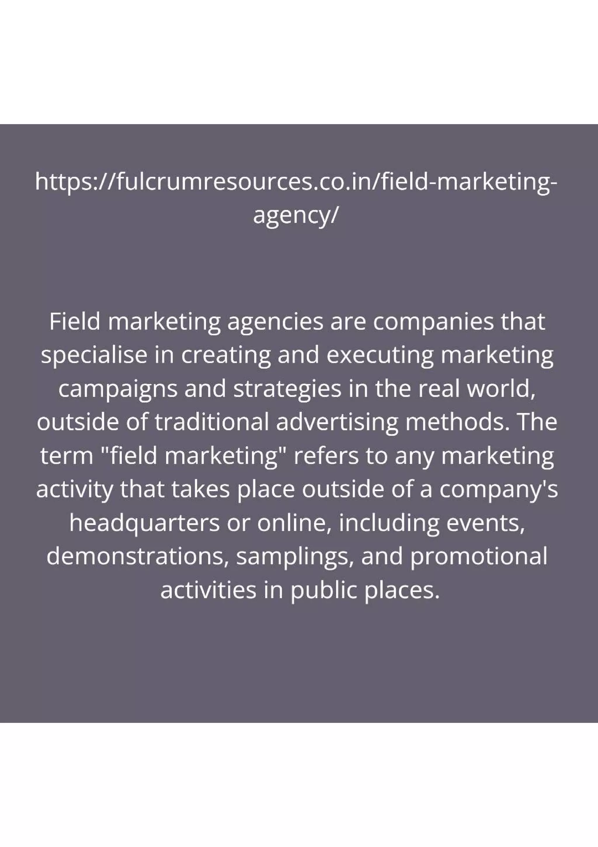 Field marketing agencies.pdf