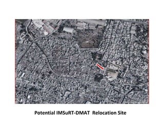 Field medical site selection during disasters | PPT