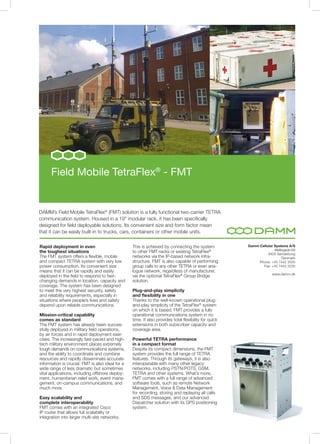 Field mobile tetra flex fmt ver 1 0 highres | PDF