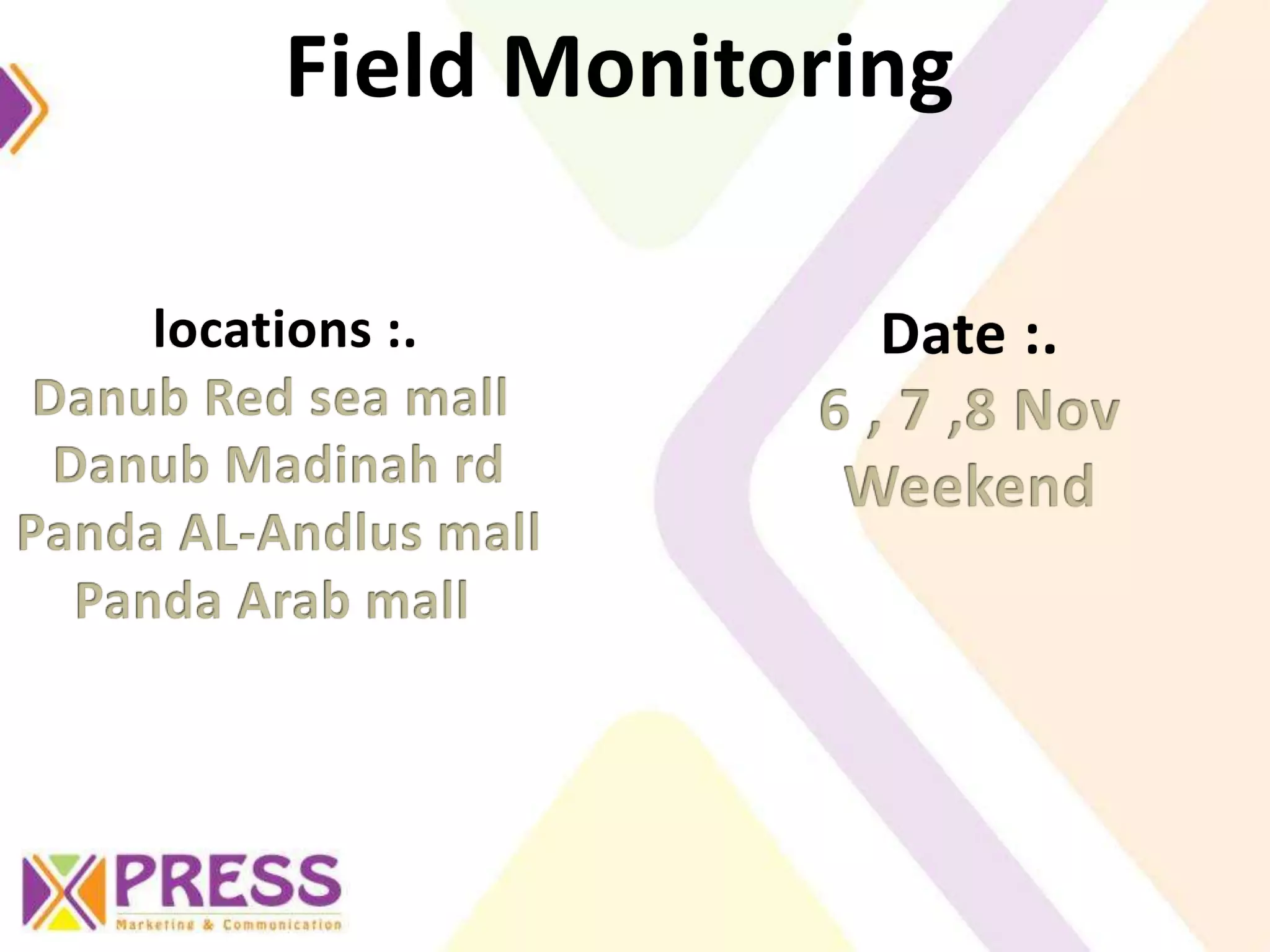 Field monitoring | PPTX