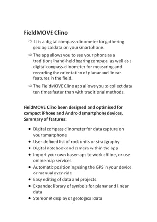 Field move clino | DOCX