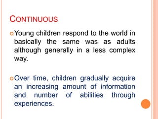 Field of child developmennt | PPTX