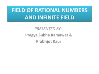 Field of rational numbers | PPT