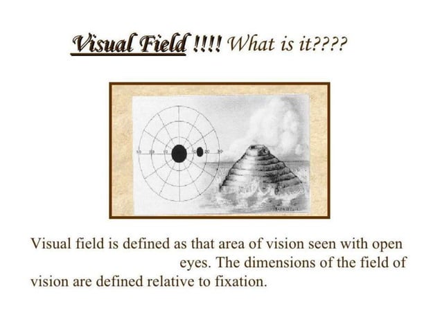 Field of vision | PPTX | Eye and Vision Conditions | Diseases and ...