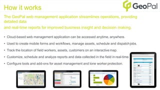 Mobile Field Operations by Geopal Solutions | PPTX | Logistics | Business