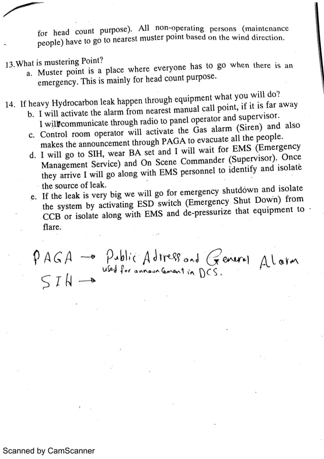 Field operator interview questions and answers | PDF