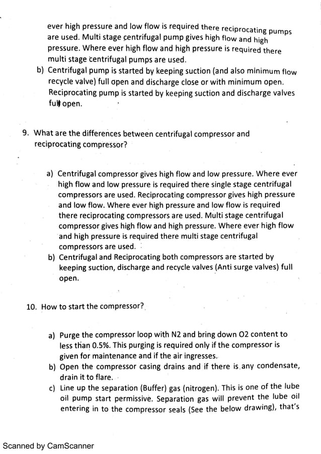 Field operator interview questions and answers | PDF