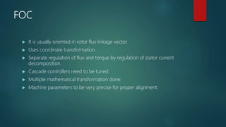 Field oriented control of induction motor based on | PPTX