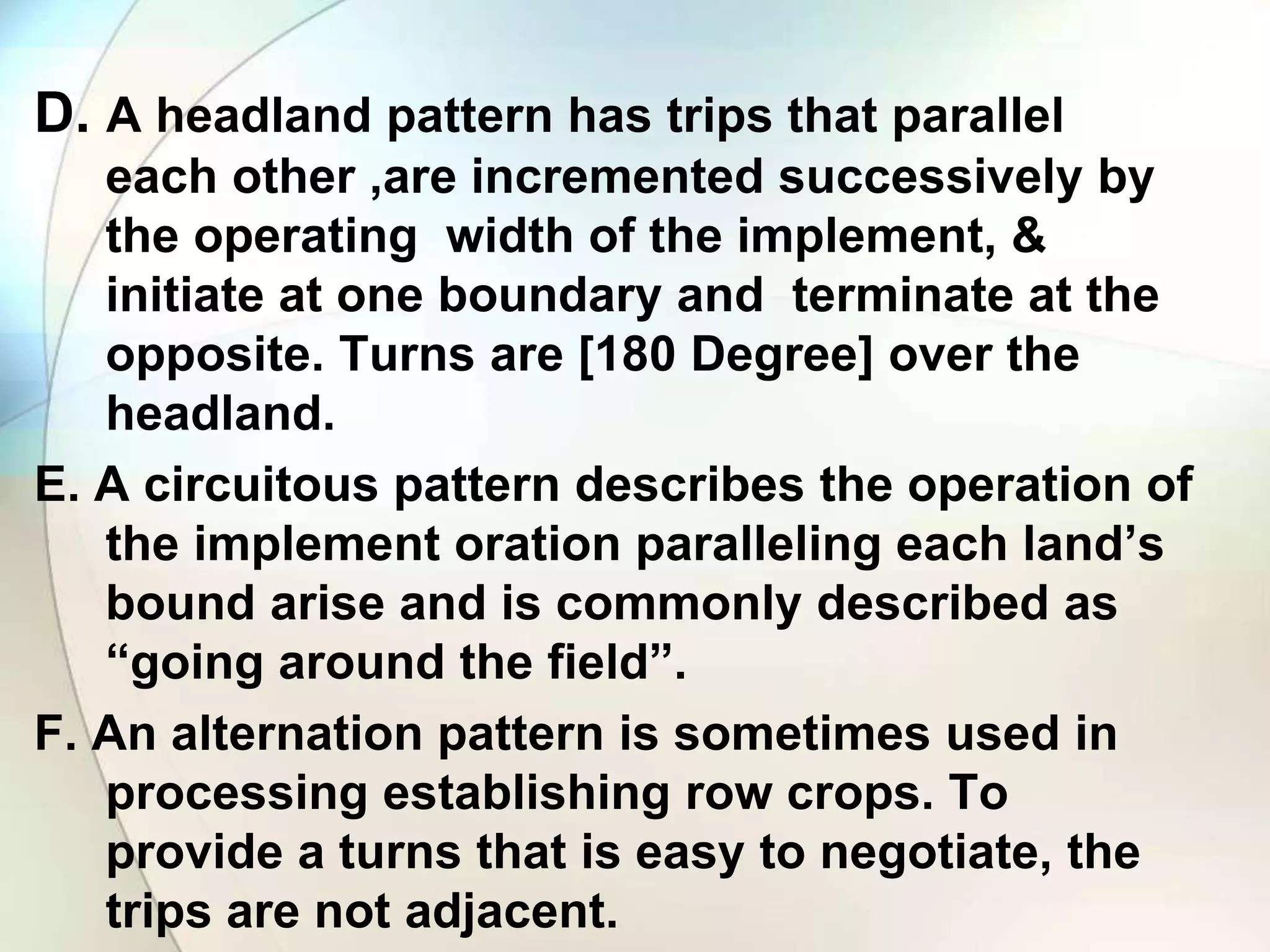 Field patterns | PPTX