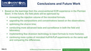 Field Pilots of Unconventional Shale EOR in the Permian Basin-URTeC ...