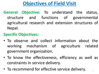 Field presentation agriculture | PPTX