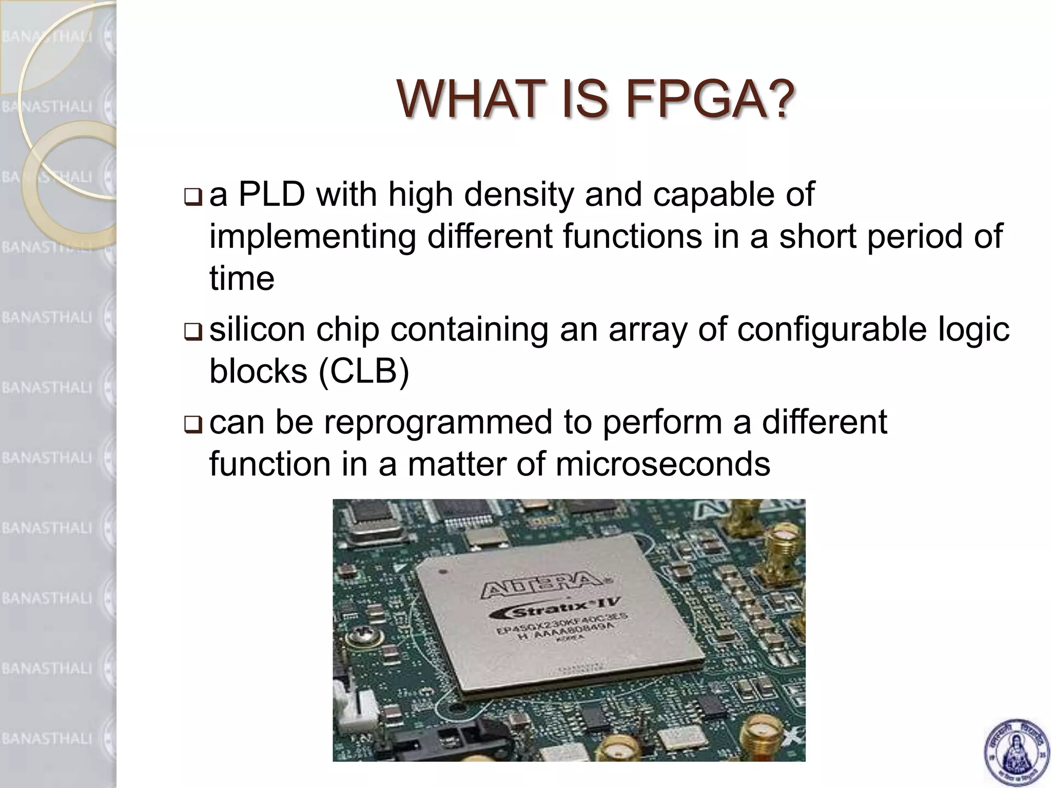 Field Programable Gate Array Pptx Programming Languages Computing