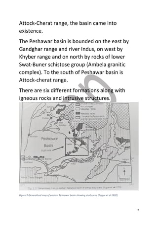 Field report of swabi area | PDF | Geology | Science