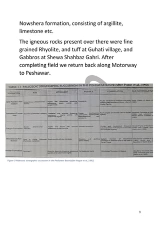 Field report of swabi area | PDF
