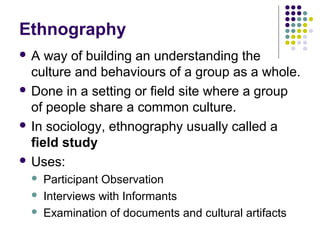 Field research | PPT