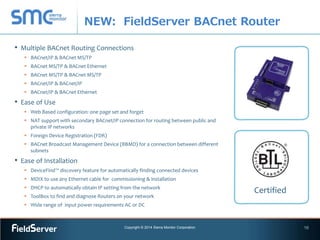 FieldServer for Integrators Overview | PDF