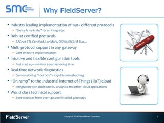 FieldServer for Integrators Overview | PDF