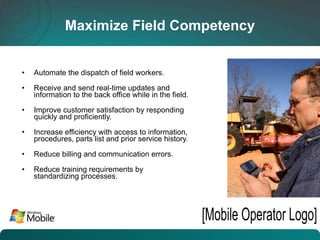 Field service agent mobile laying the foundation for field service ...