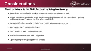 Field Service Lightning App Extensions | PPT