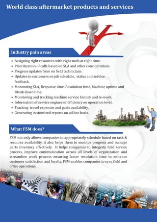 Field service management (FSM) | PDF