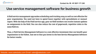 Field service management | PDF