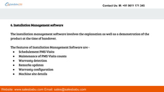 Field service management | PDF