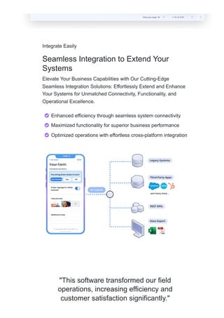 field service management software | Axonator | PDF
