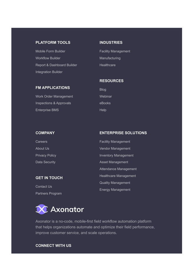 field service management software | Axonator | PDF