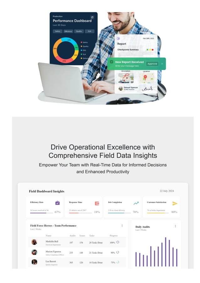 field service management software | Axonator | PDF