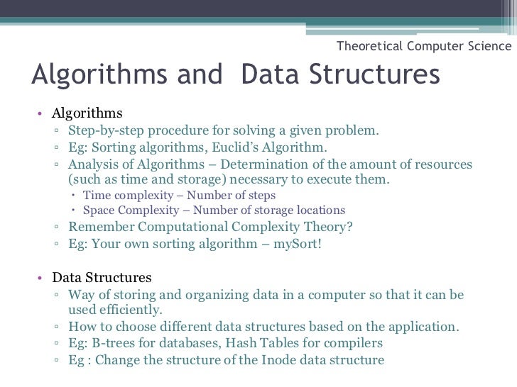 Fields in computer science