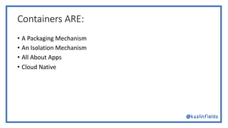 Illustrated Intro to Containers & Kubernetes | PPT