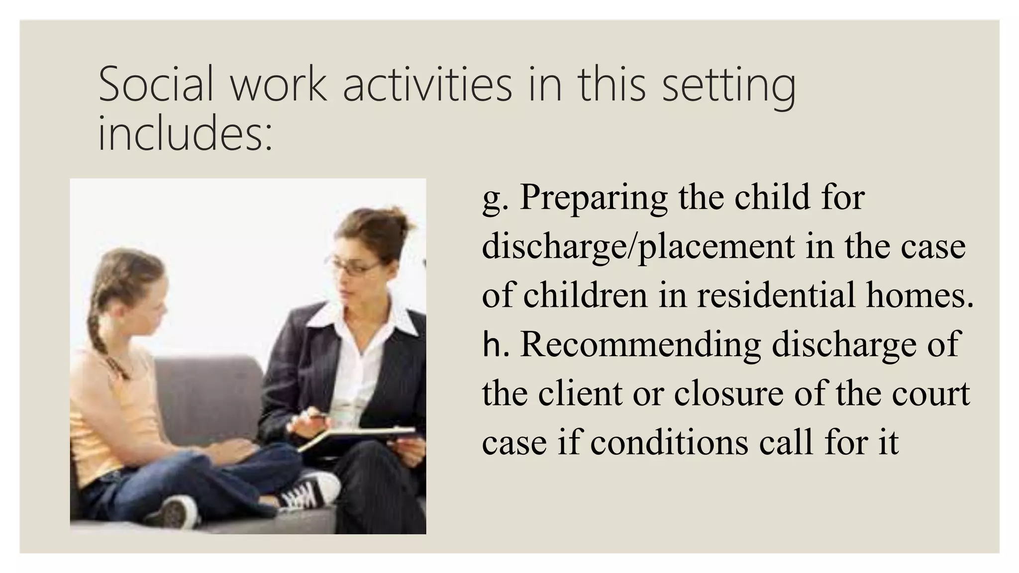 FIELDS OF SOCIAL WORK - CHILD WELFARE.pptx