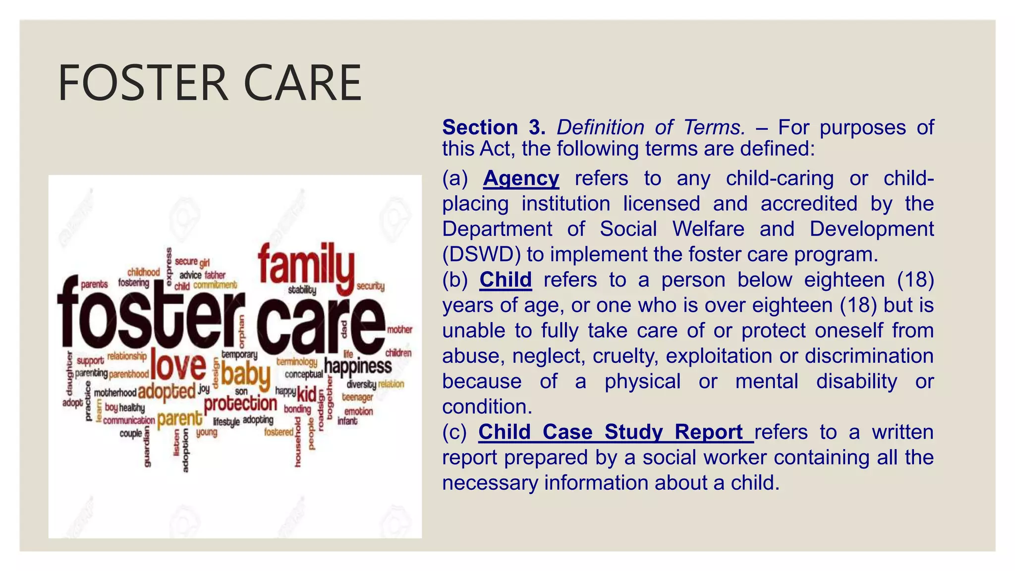 FIELDS OF SOCIAL WORK - CHILD WELFARE.pptx