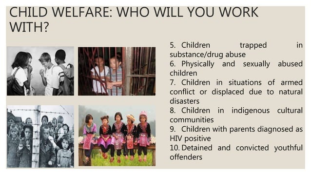 FIELDS OF SOCIAL WORK - CHILD WELFARE.pptx | Adoption and Fostering ...